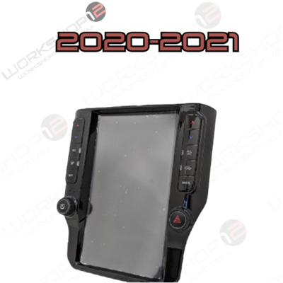 Dodge RAM 2014-2023 Workshop 12 Tesla-Style Screen