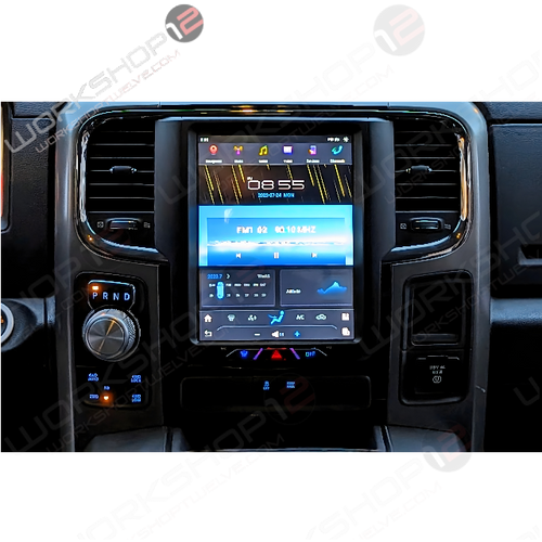 Dodge RAM 2014-2023 Workshop 12 Tesla-Style Screen