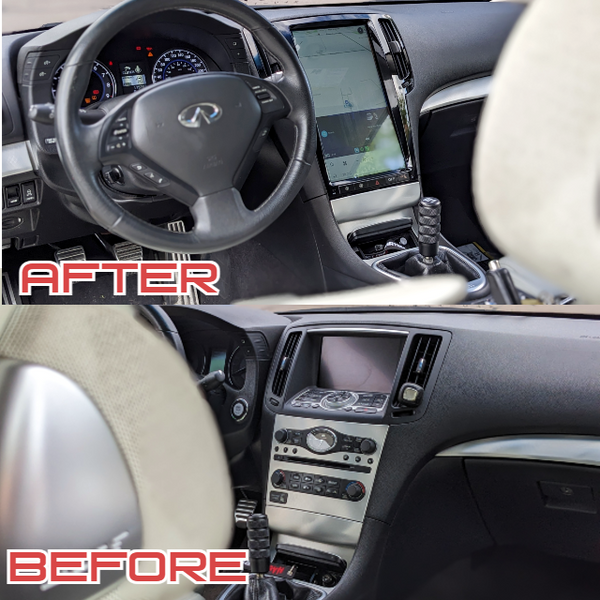 Infiniti G37 2007-2013 Workshop 12 Tesla-Style Screen