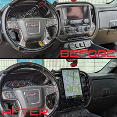 GMC Sierra 2014-2018 Workshop 12 Tesla-Style Screen