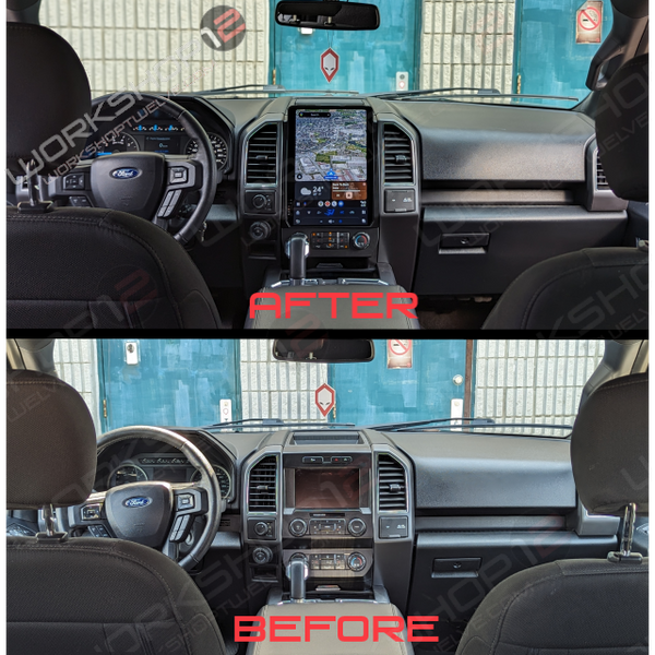 Ford F-150 2015-2021 Workshop 12 Tesla-Style Screen