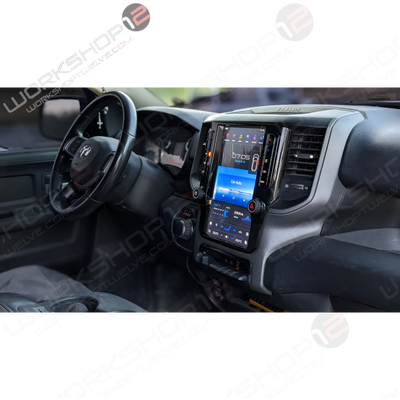 Dodge RAM 2014-2023 Workshop 12 Tesla-Style Screen