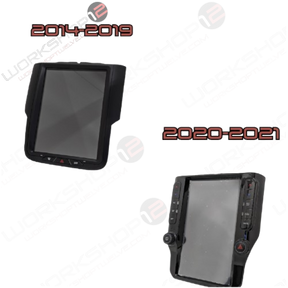 Dodge RAM 2014-2023 Workshop 12 Tesla-Style Screen